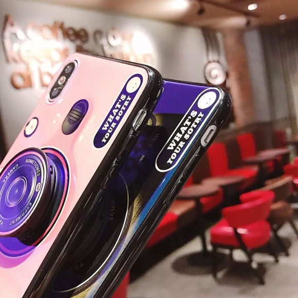Accessories | Camera Like Phone Case Pop Socket Lanyard | Poshmark